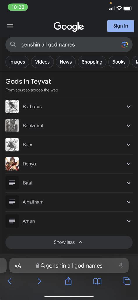 The Gods Of Tevat R Genshinimpact