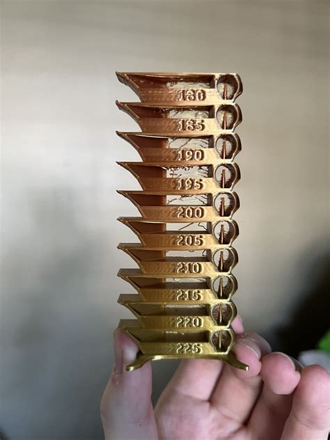 Been Troubleshooting A New Filament On My Ended 5 Was Told To Temp