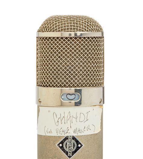 At Auction Frank Zappa Studio Used Ghandi The Peace Maker