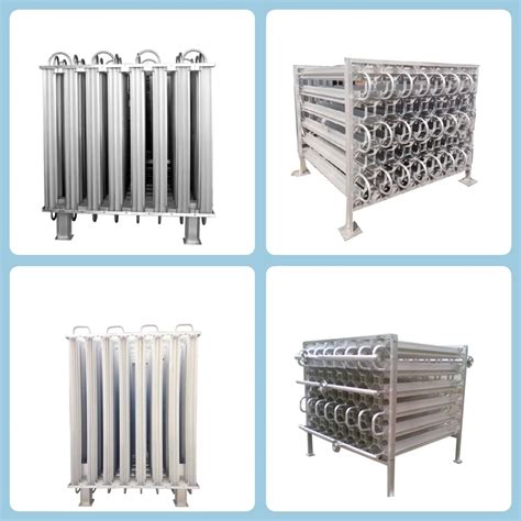 Asme Standard 150nm3h Liquid Nitrogen Ambient Air Vaporizer For Gas