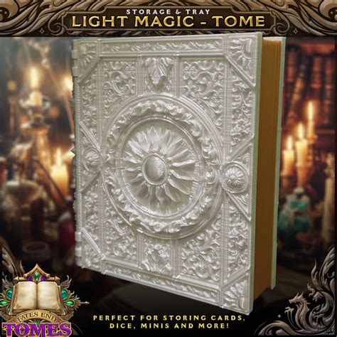 Reforged Book Style Mtg Inspired Card Storage Tome Gaming Dice And