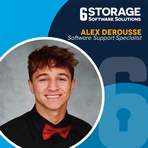 6storage 🌟 Meet The Team Alex Derousse 🌟 Were Excited To Introduce