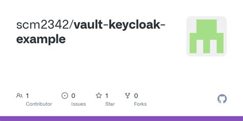 Github Scm2342vault Keycloak Example