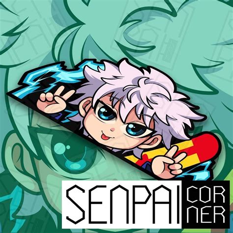 Hunter X Hunter Killua Peeker Sticker Shopee Philippines