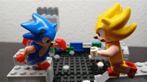 Super Sonic Vs Sonicexe Legosoniclego Youtube