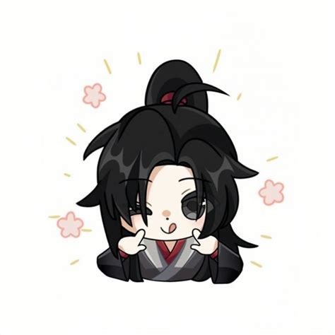 Wei Wuxian в 2025 г Стикер арт Милые рисунки Рисунки