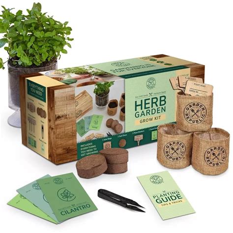 Garden Republic Herb Garden Starter Kit China Herb Kit And Herb Seed