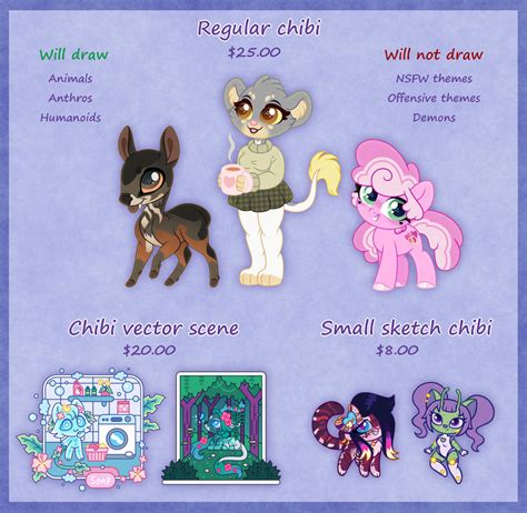 Chibi Commission Info Open By Ari Galaxy On Deviantart