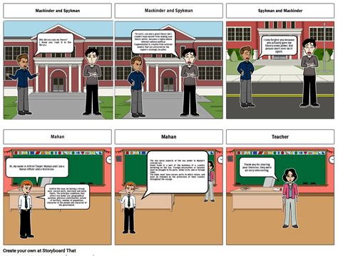 Core Geopolitical Theories Storyboard Von 8b6f763a