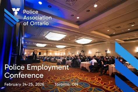 35th Annual Police Employment Conference Police Association Of Ontario