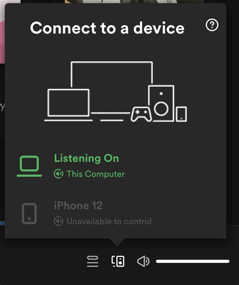 Connect Connect To A Device “unavailable To Co The Spotify