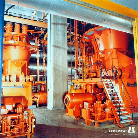 Loesche Gmbh On Linkedin Flashbackfriday Verticalrollermill Vintage