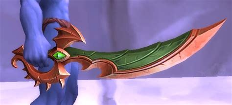 Drakonid Strikers Cutlass Item World Of Warcraft
