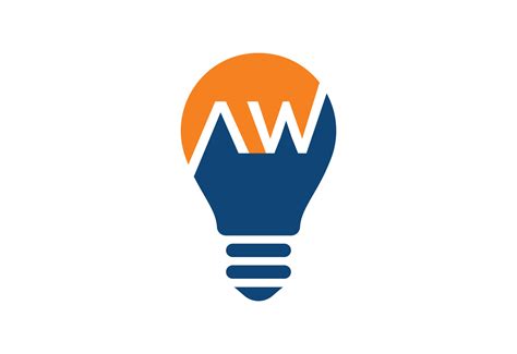 Creative Bulb Logo With Letter Vector Design Concept 18969571 Vector