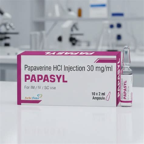 Papaverine Hydrochloride Injection Manufacturer And Supplier Farbe