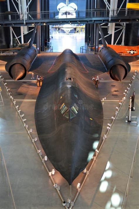 Sr71 Blackbird Display At Smithsonian Museum Editorial Photo Image Of