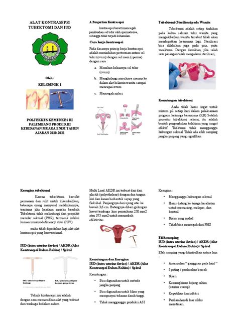 Leaflet Tubektomi Dan Iud Pdf