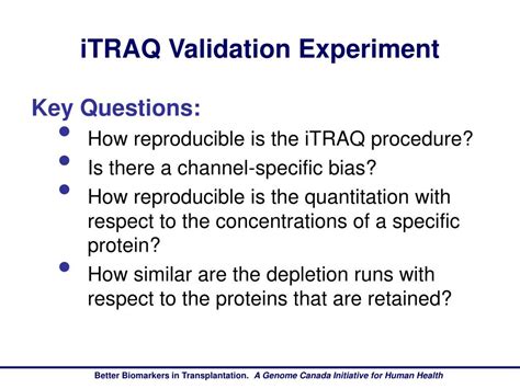 Ppt Experiment Design For Itraq Validation Powerpoint Presentation Free Download Id 3805888