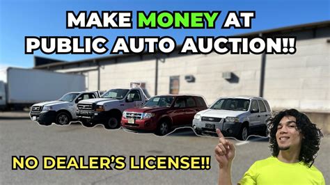 How To Score Bargain Cars At Public Auctions No License Required