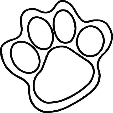 Footprint Coloring Page At Free Printable Colorings
