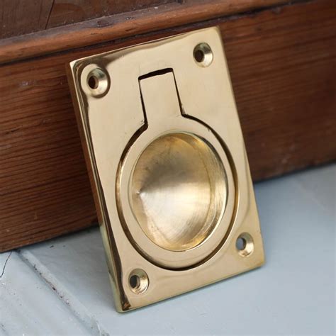 Ring Pull Flush Ring Pull Handle Brass Recessed Handle