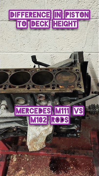 Mercedes M102 Vs M111 Rods Shorts Turbo Youtube