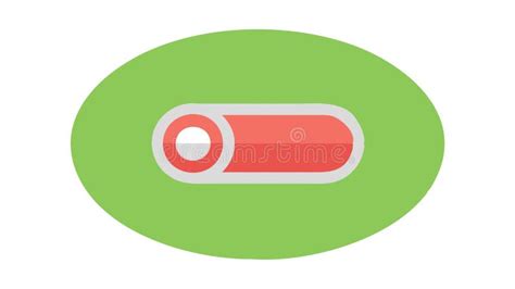 Slider Toggle Switch On Off Control Interface Vector Design
