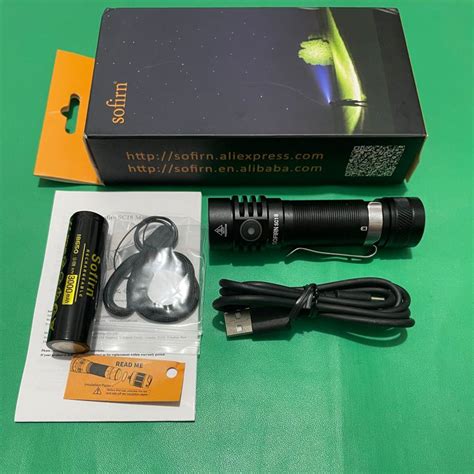 Jual Sofirn Sc18 1800lm Edc Senter Usb C Isi Ulang Sst40 Led 18650 Senter Lensa Optik Tir