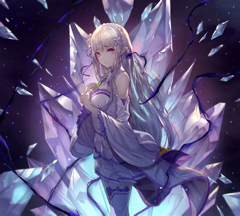 Emilia Re Zero Re Zero Kara Hajimeru Isekai Seikatsu Dal Song