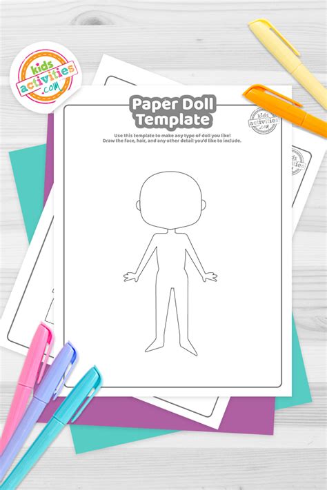 Paper Doll Template