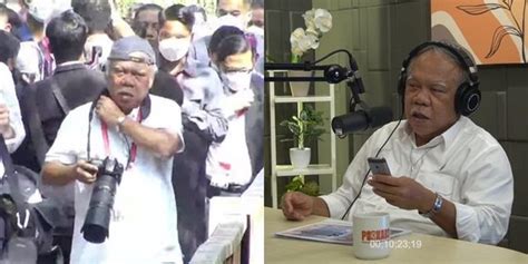 Portrait Of Pak Bas Minister Of Public Works Who Went Viral As The Presidents Photographer