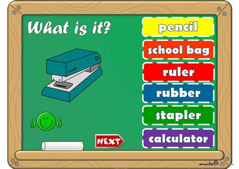 Classroom Objects Game General Rea English Esl Powerpoints