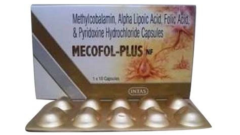 Mecofol Plus Nf Methylcobalamin Alpha Lipoic Acid Folic Acid And