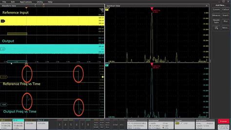 チャンネル間周波数差／位相差解析 テクトロニクス
