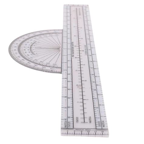 Aviation Navigation Plotter Premier Fixed Plotter With Waccharts Flight Planning Tools For