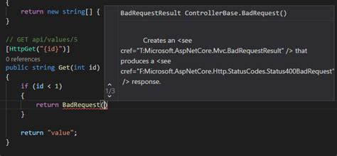 Xml In C Intellisense Comments · Issue 2060 · Dotnetvscode Csharp