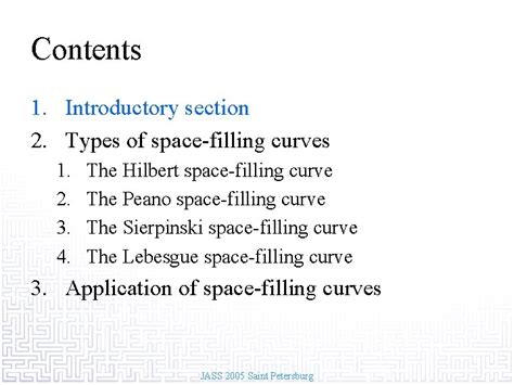 Spacefilling Curves An Introduction Presented By Levi Valgaerts