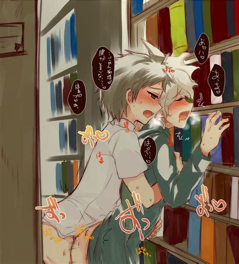 Rule 34 2boys Anal Book Danganronpa Hinata Hajime Library Light
