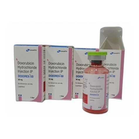 Doxorex 50 Doxorubicin Hydrochloride Injection At ₹ 232 Vial Doxorubicin Injection In Nagpur