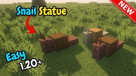 How To Build A Snail Minecraft 2024 In 2024 Minecraft Minecraft