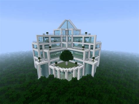Minecraft Glass Structure