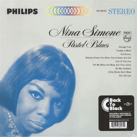 Nina Simone Pastel Blues Back To Black Edition Vinyl Lp 1965 Eu