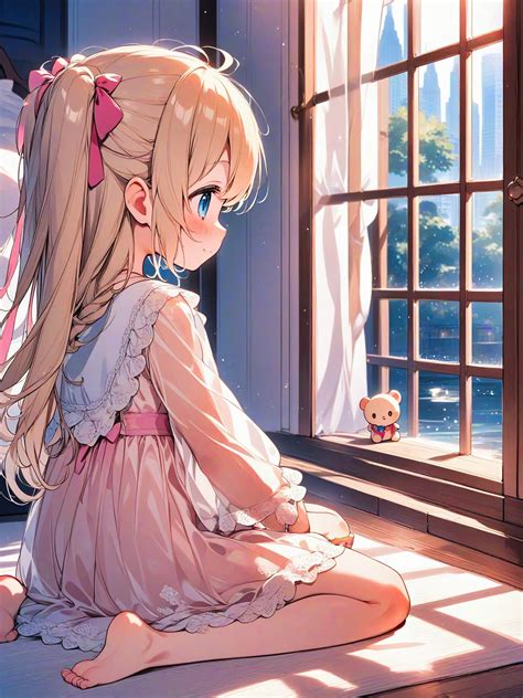 Sex With A Blonde Girl In Pajamas エロ Aipictors
