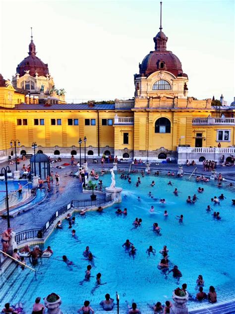 Recommended Thermal Baths In Budapest