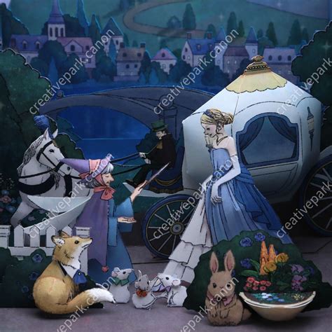 Cinderella Papercraft