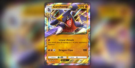 Mega Garchomp Tcg Card
