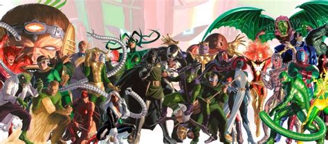 Alex Ross Creates ‘timeless Marvel Villains Art Piece Conskipper