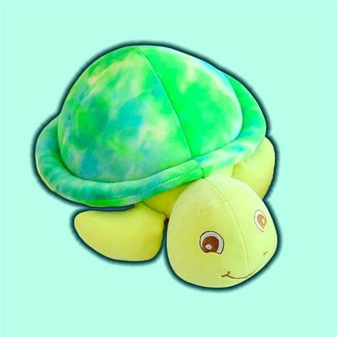 Kawaii Cute Colorful Turtle Plush Omgkawaii