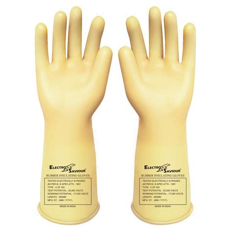 Electrical Insulated Seamless Gloves Milansafety