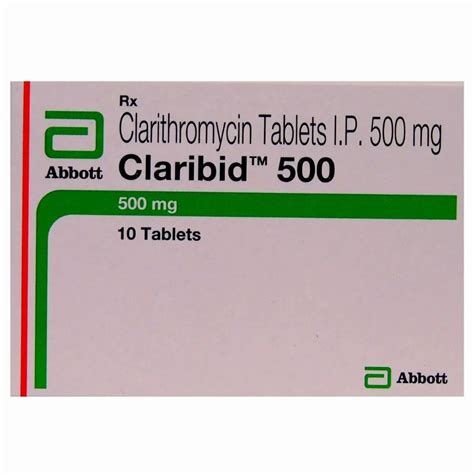 Clarithromycin Tablets Ip Abbott 1x10 At ₹ 615stripe In Nagpur Id